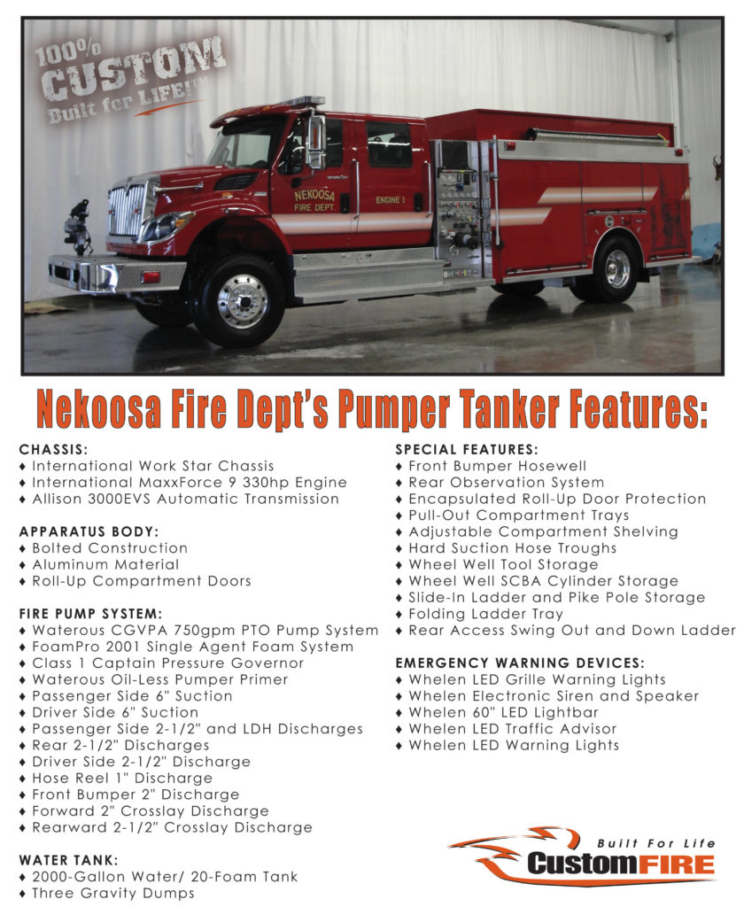 Pumper Tender | CustomFIRE