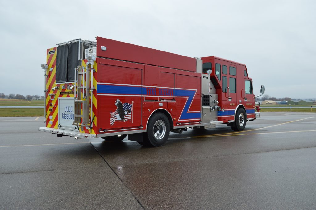 Enclosed Top Mount Pumper | CustomFIRE