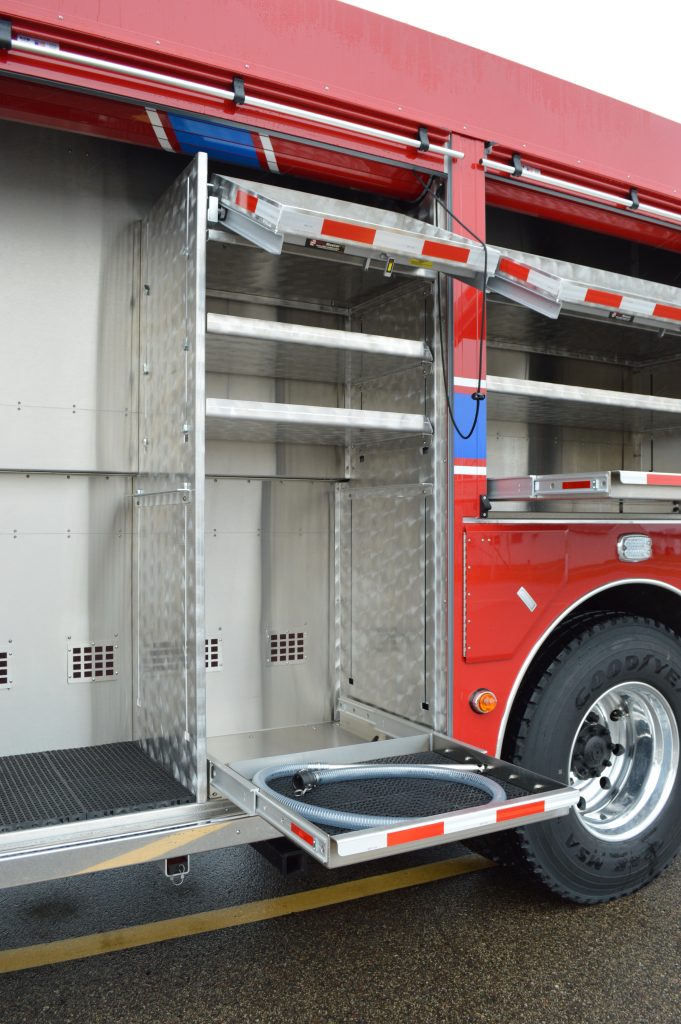 Enclosed Top Mount Pumper | CustomFIRE