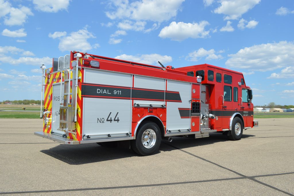 Enclosed Top Mount Pumper | CustomFIRE