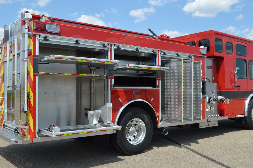 Enclosed Top Mount Pumper | CustomFIRE