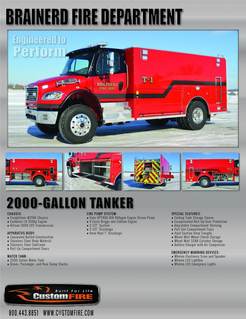 2000-Gallon Tender | CustomFIRE