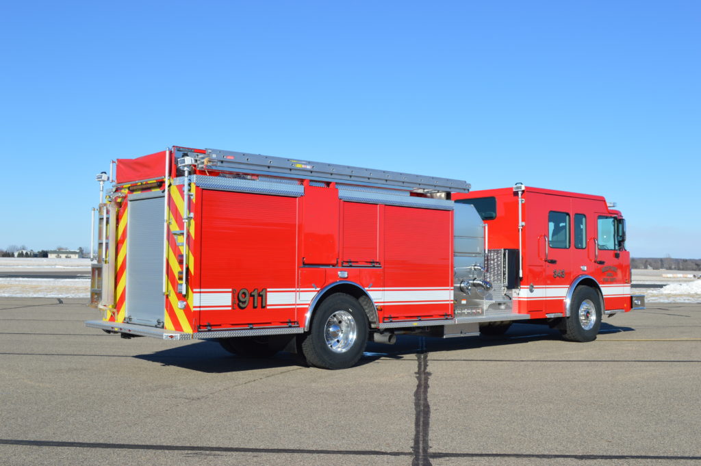 Open Top Mount Pumper | CustomFIRE