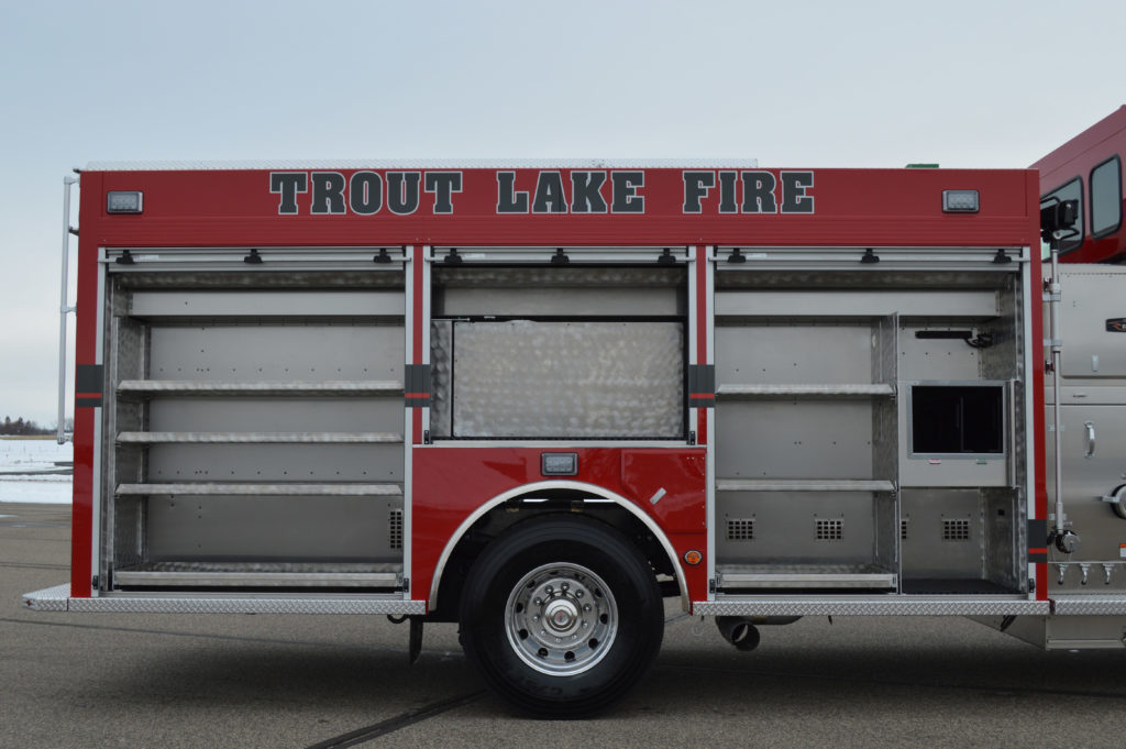Enclosed Top Mount Pumper | CustomFIRE
