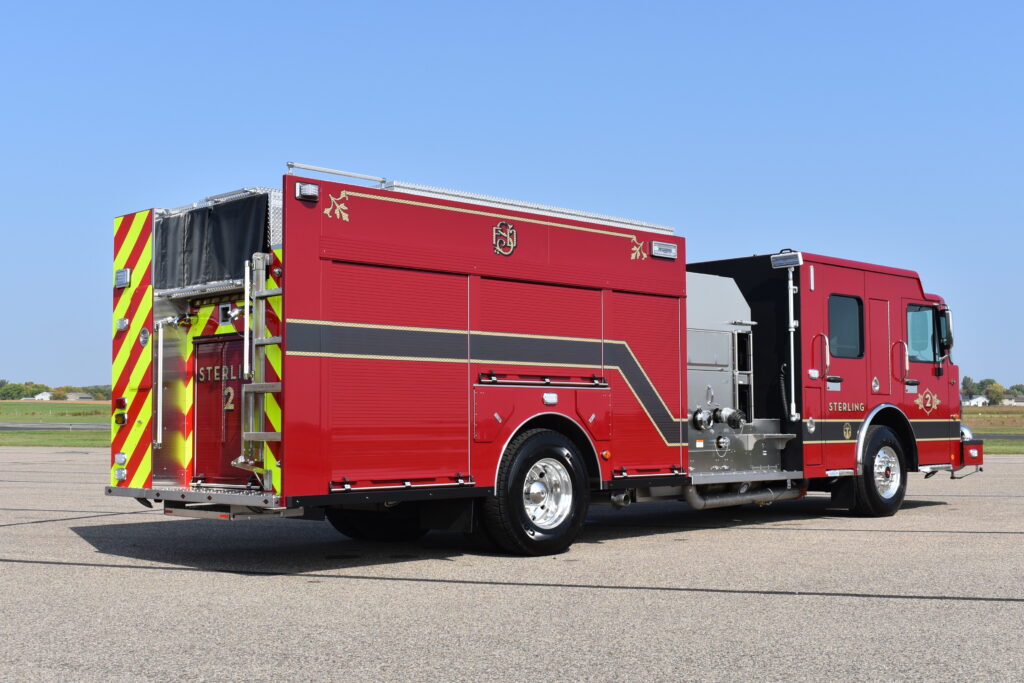 Open Top Mount Pumper | CustomFIRE