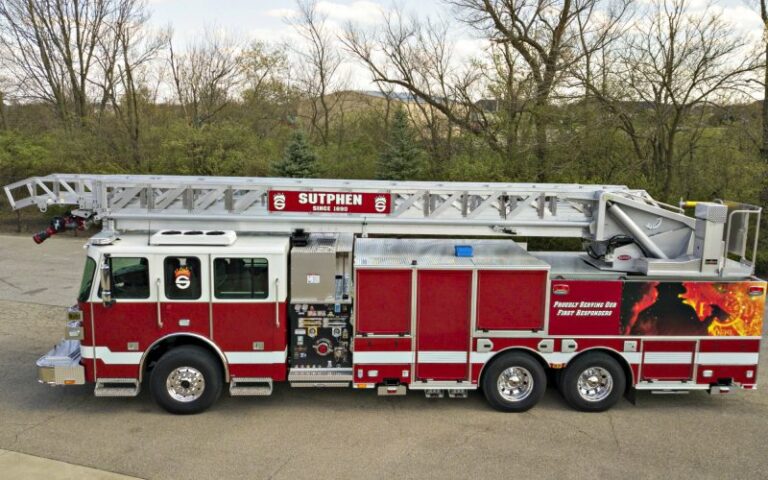 Sutphen SLR 108 Aerial Ladder | CustomFIRE