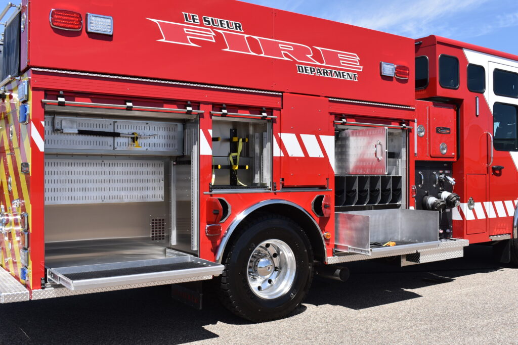 Enclosed Top Mount Pumper | CustomFIRE