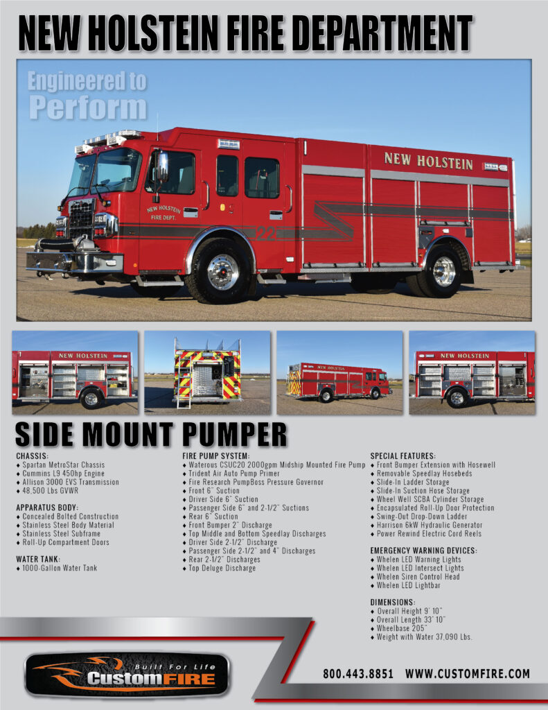 Side Mount Pumper | CustomFIRE