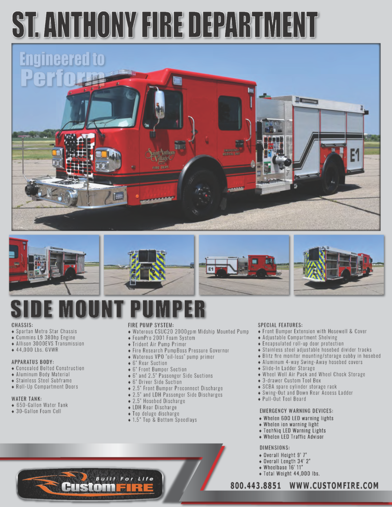 Side Mount Pumper | CustomFIRE
