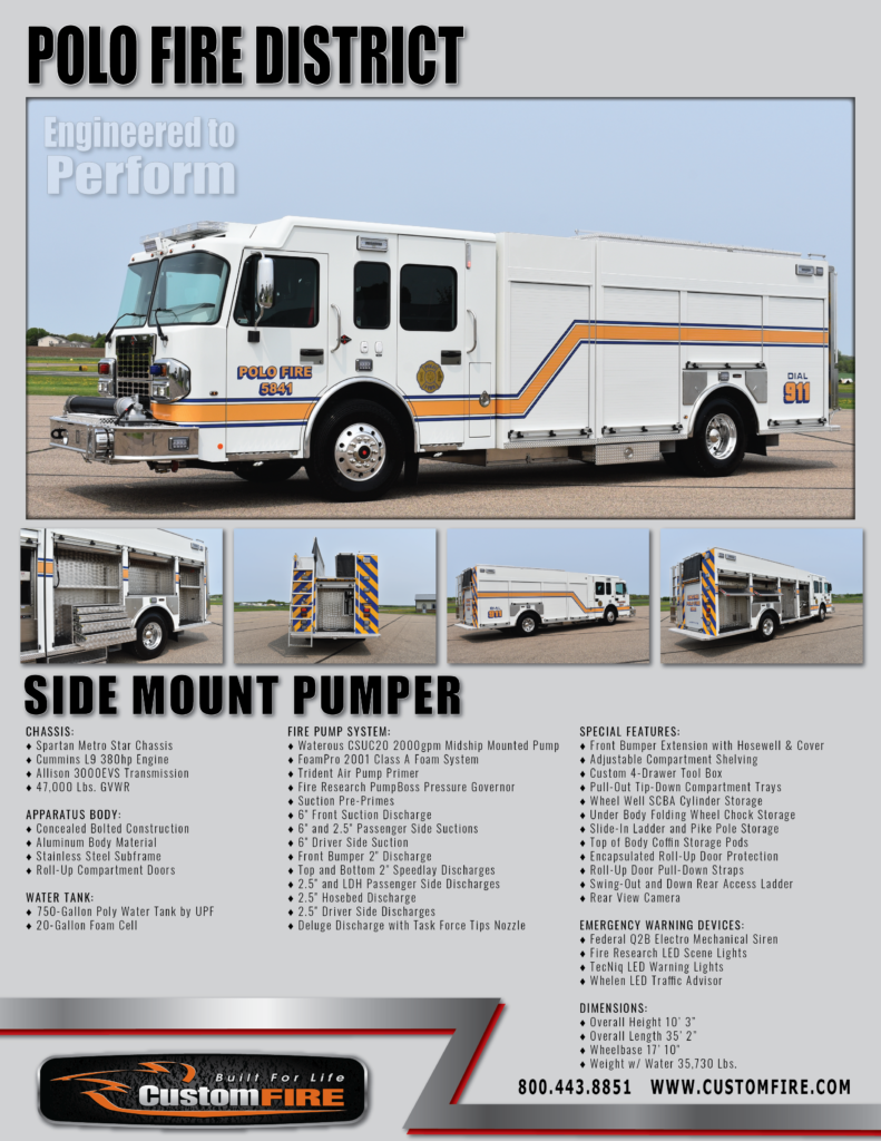 Side Mount Pumper | CustomFIRE