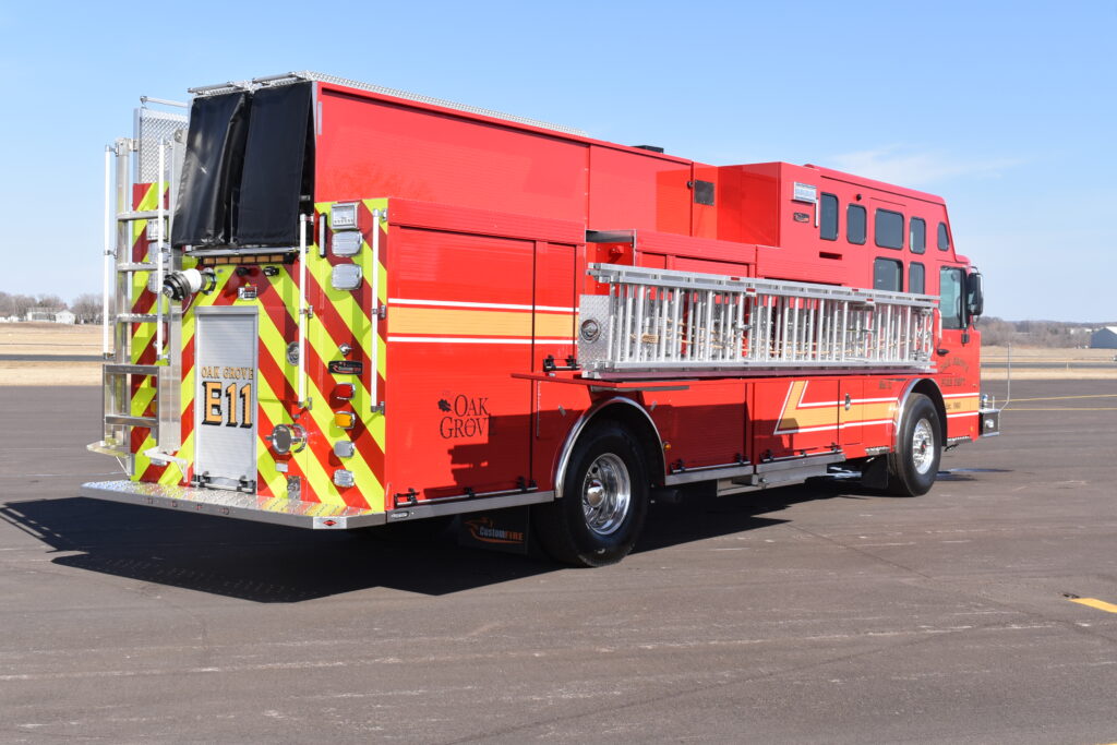 Enclosed Top Mount Pumper | CustomFIRE