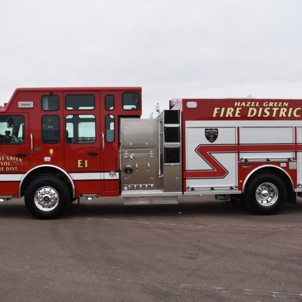 Enclosed Top Mount Pumper | CustomFIRE