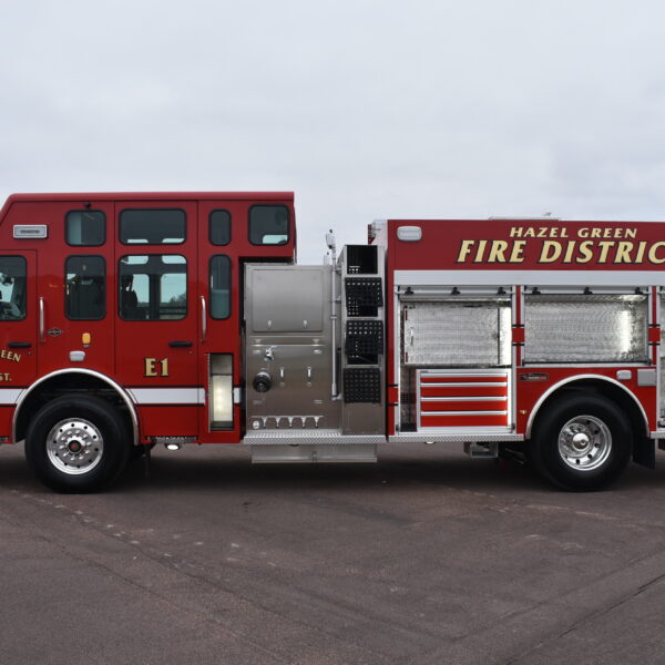 Enclosed Top Mount Pumper | CustomFIRE