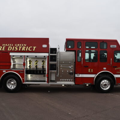 Enclosed Top Mount Pumper | CustomFIRE