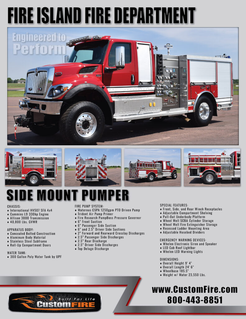 Side Mount Pumper | CustomFIRE